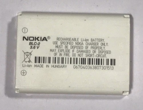 Genuine Nokia Battery BLC-2 for Nokia 3310 3315 3330 3410 3510 3510i ...