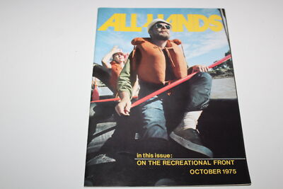 Vintage All Hands Magazine of the U.S. Navy October 1975 | eBay