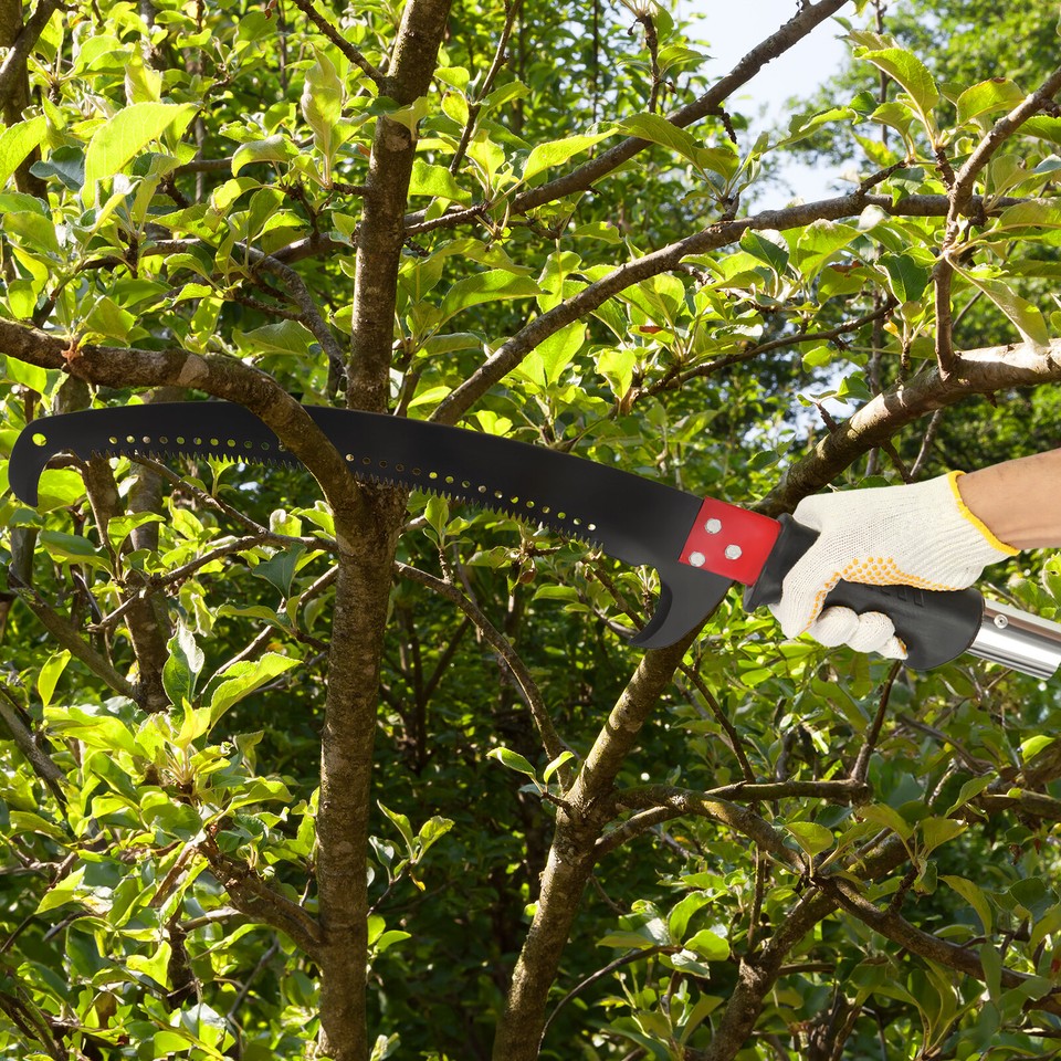 26FT Tree Pruner Pole Saw Blade Branch Limb Pruning Trimmer Cutter ...