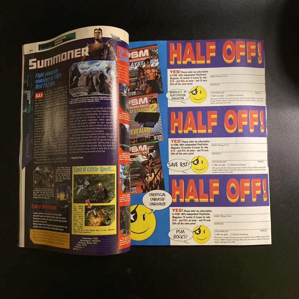 PSM PlayStation Magazine June 2000 Issue #34 Madden | eBay