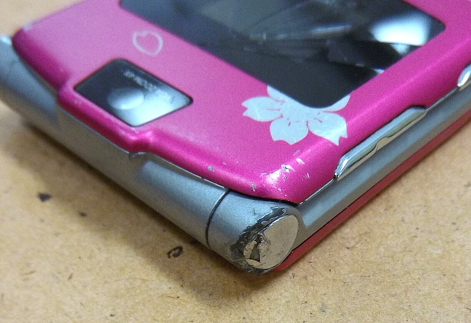 Motorola RAZR V3 - Pink Miami Ink Flower Tattoo (T-Mobile) Very Rare ...