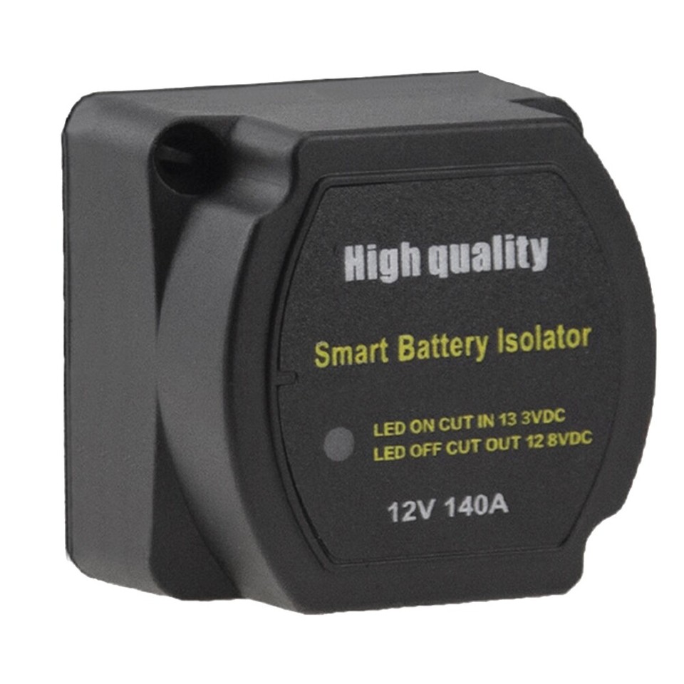 Dual Battery Isolator 12V 140A Voltage Sensitive Split Relay VSR ...