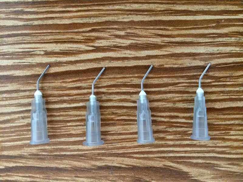 Dental Pre-Bent Applicator Tips 22 Ga Grey Flow Composite Syringe ...