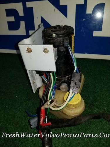 Volvo Penta 290 Dp-A Dp-B Sp-A Hydraulic trim Pump w Reservoir tank ...