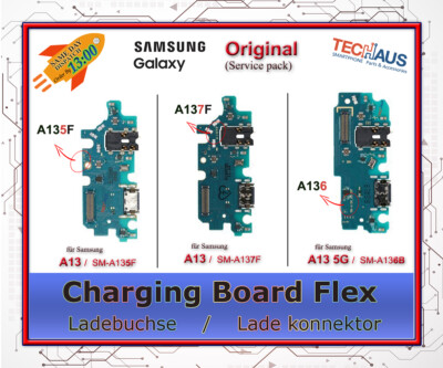 Original Samsung galaxy A13 / A13 5G Usb Ladebuchse Charging Board Flex ...