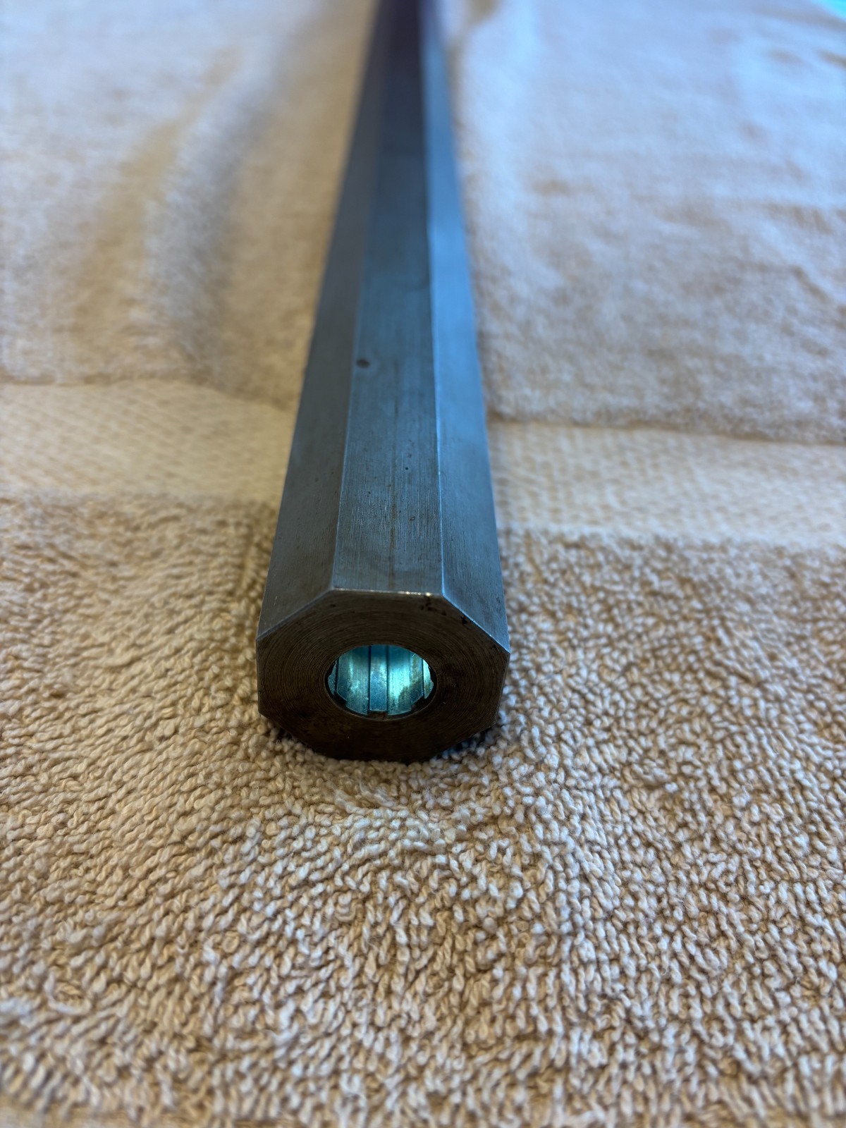 New Muzzleloader Round Ball Barrel, .50 caliber, 1-1/4" octagon, 42 ...
