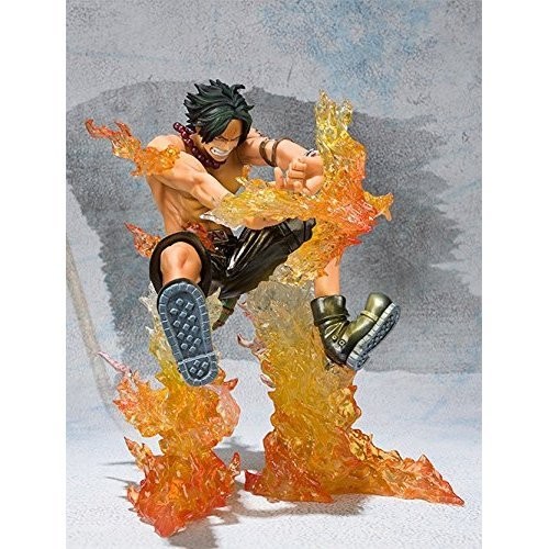 ONE PIECE Figuarts Zero Port Gas D Ace Battle Ver Fire Special Color ...