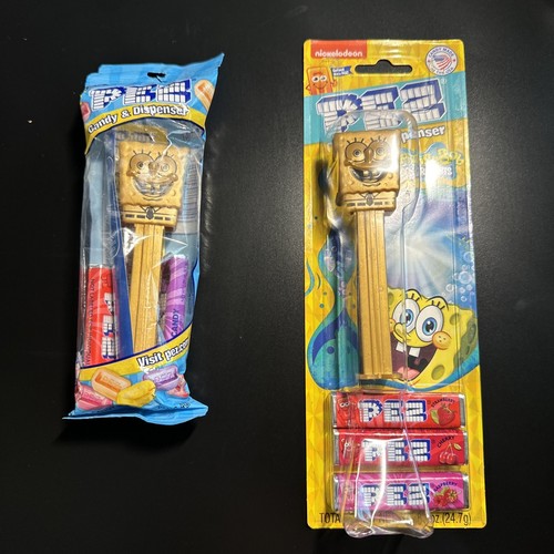 Pez Spongebob Gold 1000 Made 1 cello pack 1 blister pack | eBay