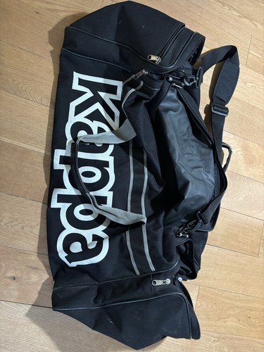 Kappa Duffle Large Bag Black Carrying Case | eBay