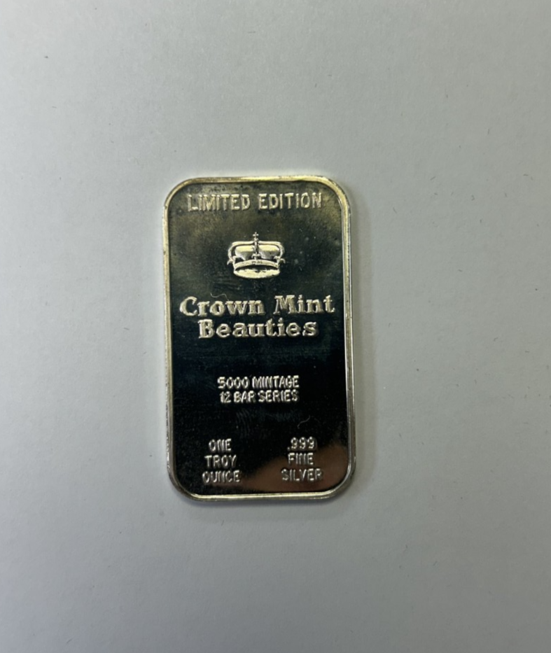 Crown Mint October Beauties 1oz .999 Silver Art Bar | eBay