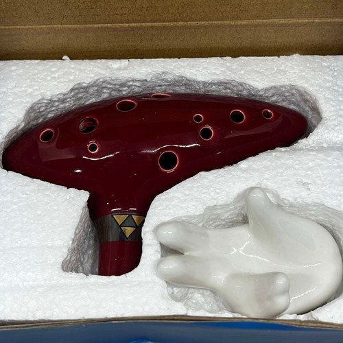 Ocarina Ceramic Alto C Legend of Zelda Ocarina Instrument!! Ohuhu 12 ...