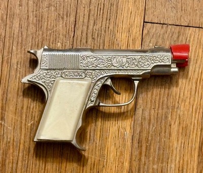 1950s HUBLEY HAWK Die Cast Cap Pistol Vintage | eBay