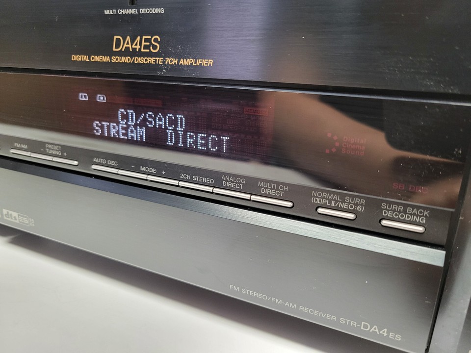 Sony ES STR-DA4ES Home Theater 7.1-Channel Receiver | eBay