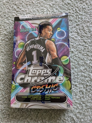 2023-24 TOPPS CHROME COSMIC BASKETBALL FACTORY SEALED HOBBY BOX | eBay