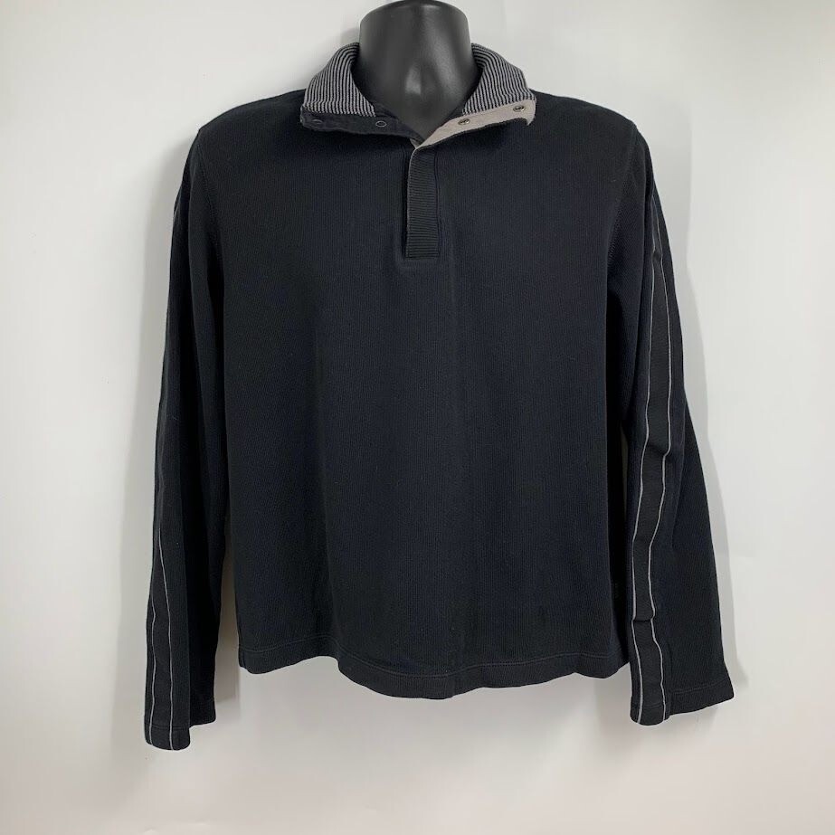 Hugo Boss Men's Piceno Quarter Zip Long Sleeve Knit C… - Gem