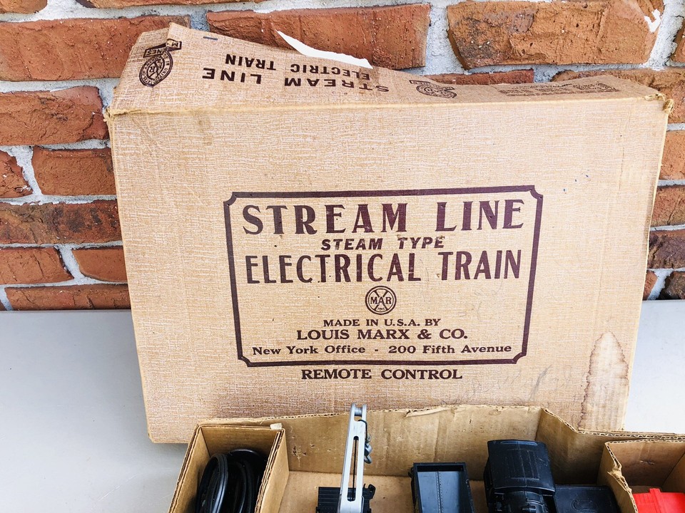 Louis Marx & Co. Stream Line Steam Type Electrical Train Untested | eBay