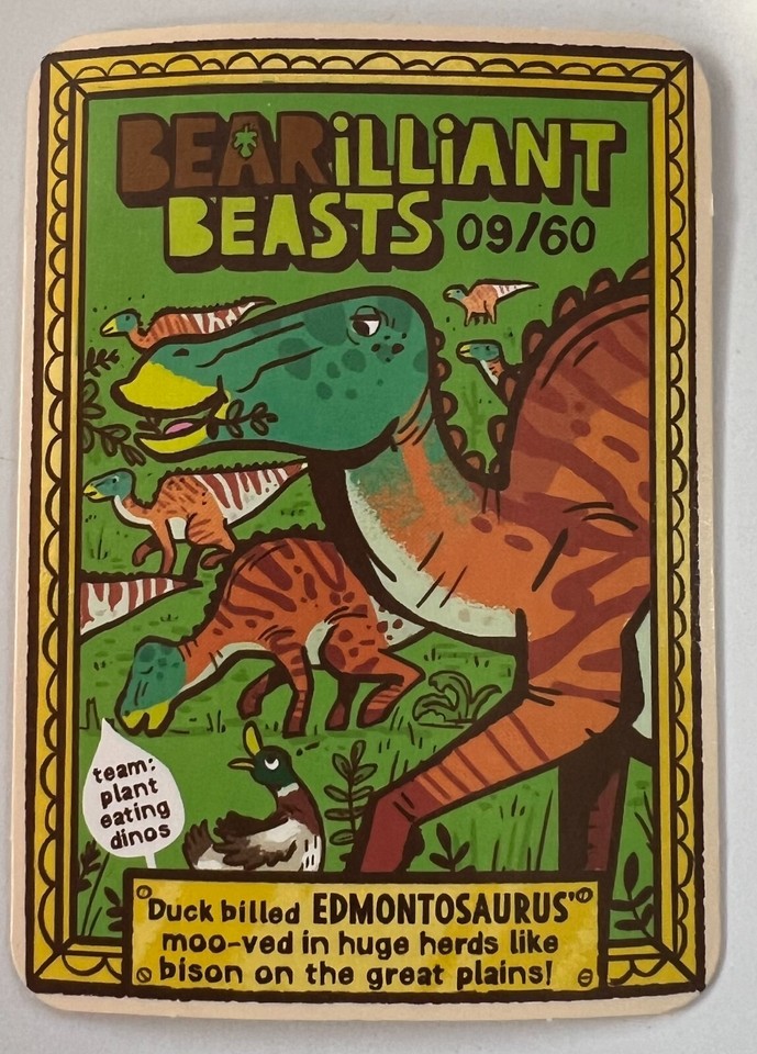 Bearilliant Beasts - Bear Yoyo Cards - Regularly updated | eBay