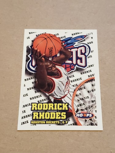 1997-98 SkyBox Rodrick Rhodes NBA Hoops Rookie Basketball Card #179 ...