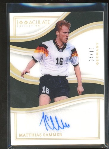 2023-24 Immaculate Matthias Sammer Gold Auto /10 #IA-MS | eBay