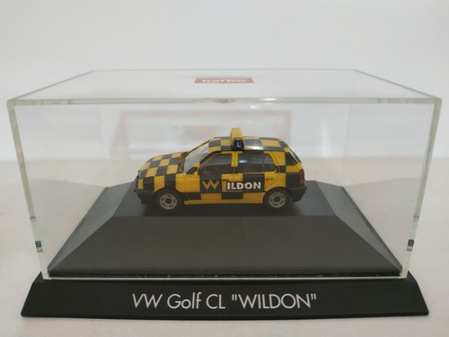1/87 VOLKSWAGEN GOLF 3 CL VW AUTO-ÉCOLE WILDON VOITURE ÉCHELLE CAR ...
