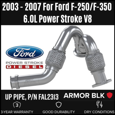 MBRP 2'' Y-Pipe Up Pipe Kit For 03 - 07 Ford F-250 / F-350 SD 6.0L ...