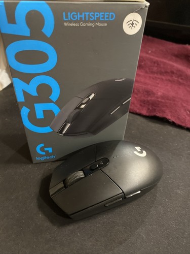 Logitech G305 LIGHTSPEED Wireless Gaming Mouse - Black, IN BOX,STICKERS ...