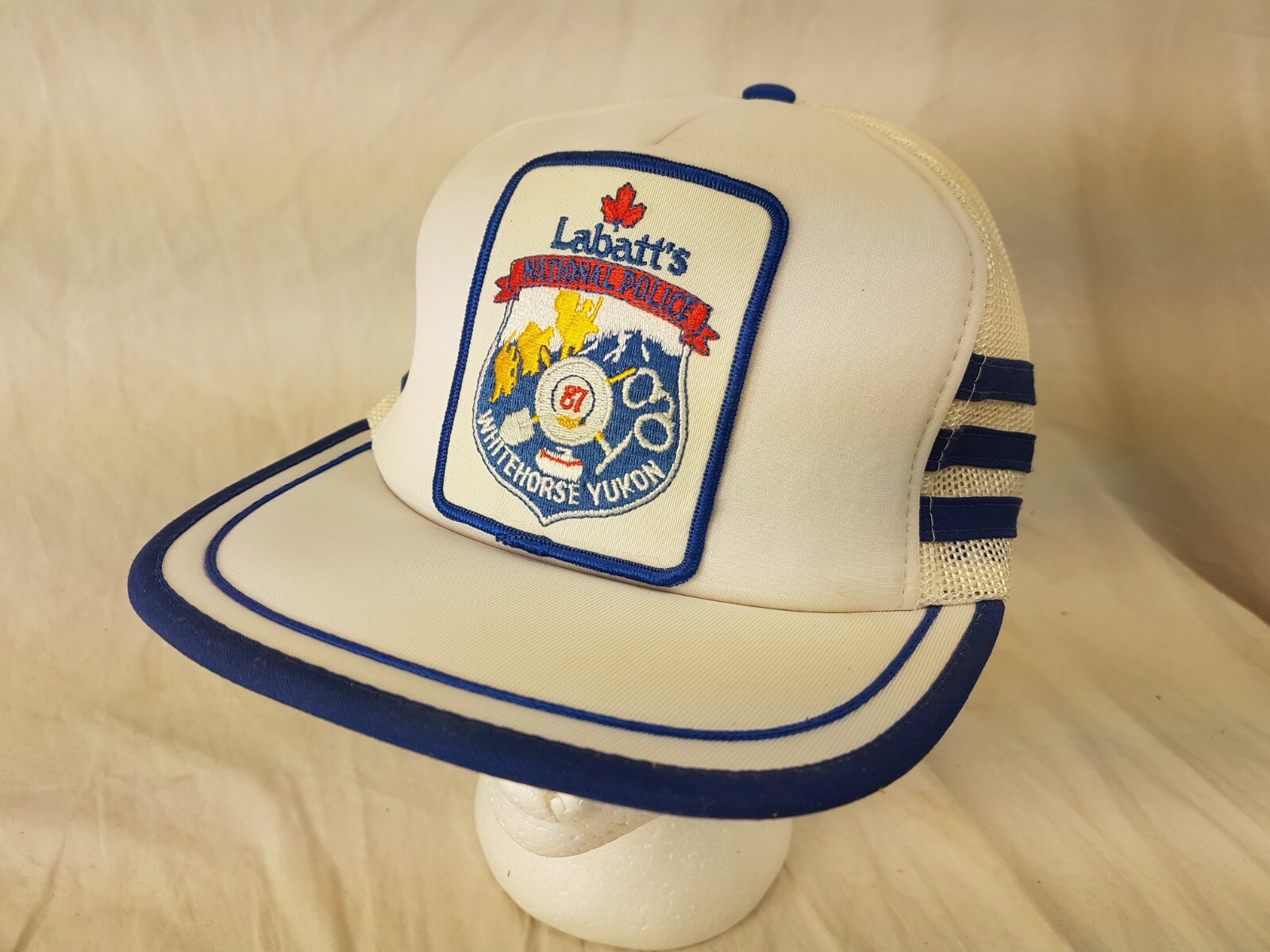 LABATT'S National POLICE Trucker Hat Snapback Basebal… - Gem