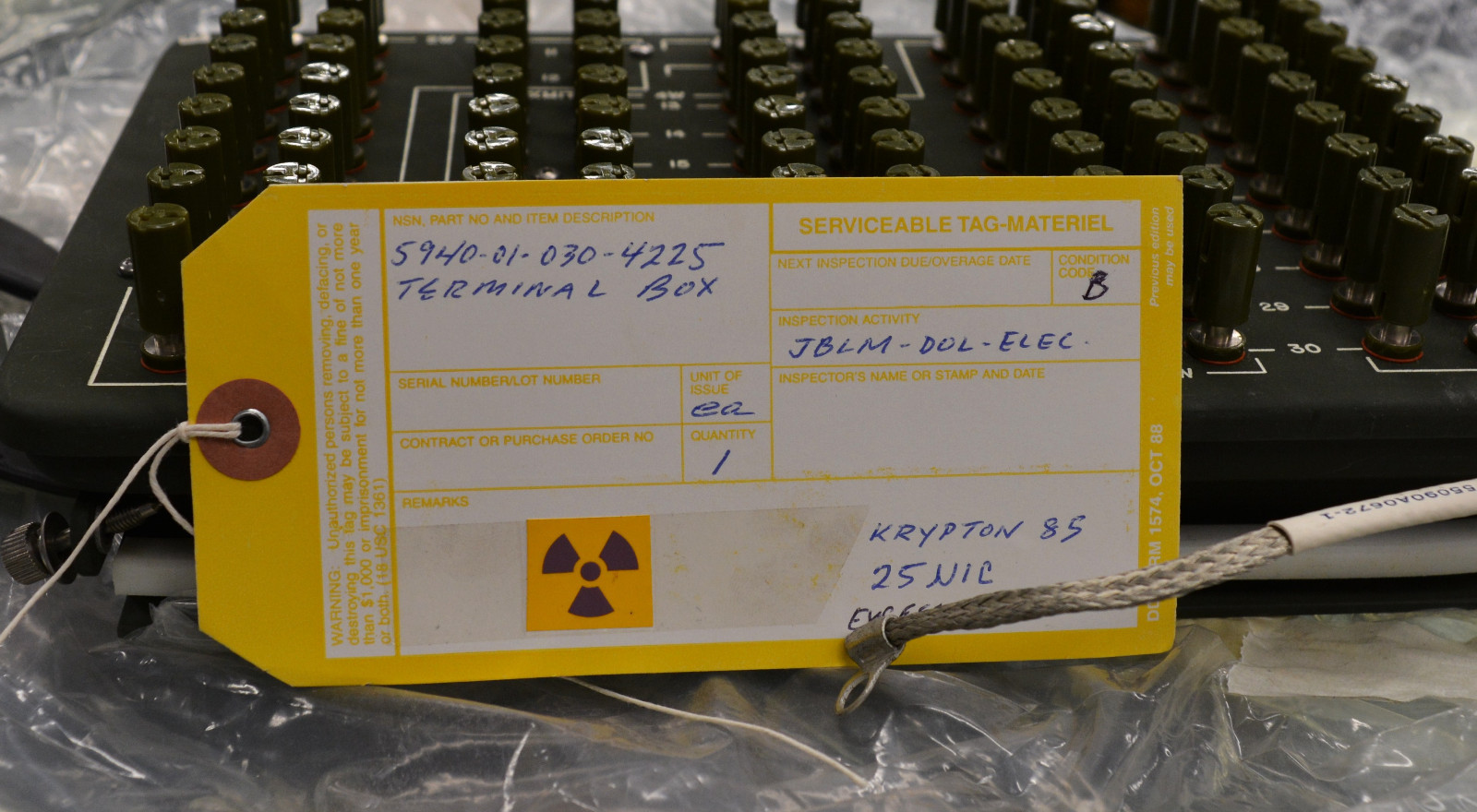 MILITARY TELEPHONE SB-3614(V)TT TACTICAL SWITCHBOARD TERMINAL BOX ...