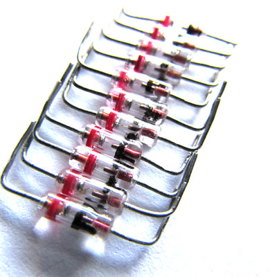 1N34 Transitron Germanium GOLD BONDED Diodes Typical 0.235 to .250V ...