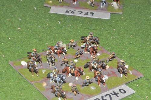 10mm colonial / british - zulu war natal native horse 18 figs - cav ...