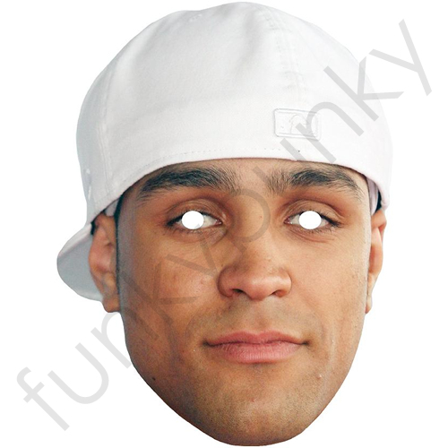 Ashley Banjo Celebrity Card Face Mask - Ready To Wear - Fancy Dress | eBay