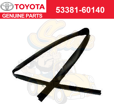 GENUINE Toyota 10-24 4RUNNER GX460 HOOD TO RADIATOR SUPPORT SEAL 53381 ...