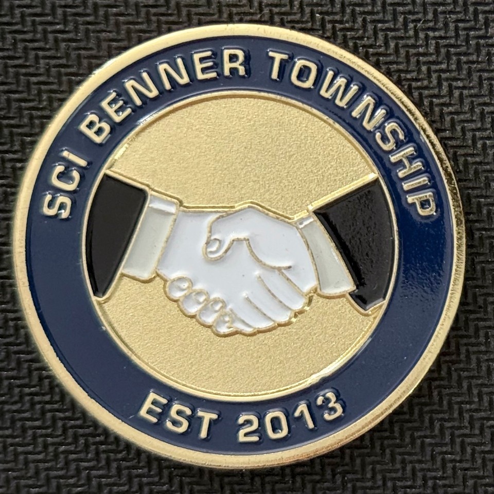 SCI Benner Township "Always Outnumbered" Challenge Coin _G | eBay