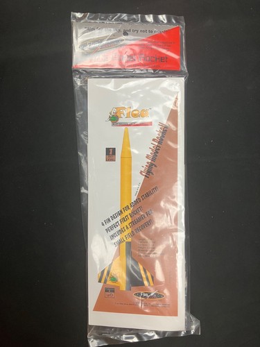 Original Issue Vintage Fliskits FLEA Flying Model Rocket Kit - Sealed ...