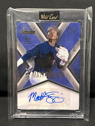 Matt Frazier BLUE AUTO /6 - 2024 Wild Card MATTE Baseball - Pirates | eBay