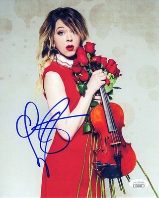 Lindsey Stirling Autographed Signed 8x10 Photo JSA COA | eBay