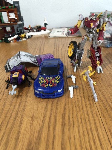 3x Transformers Lot Mid 2009’s - Reveal Shield Tracks, Junk Heap, & Bombshell | eBay