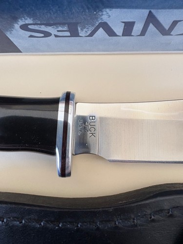 BUCK KNIFE - #103 SKINNER - FIXED BLADE Two Sheaths, New Style and Flap ...