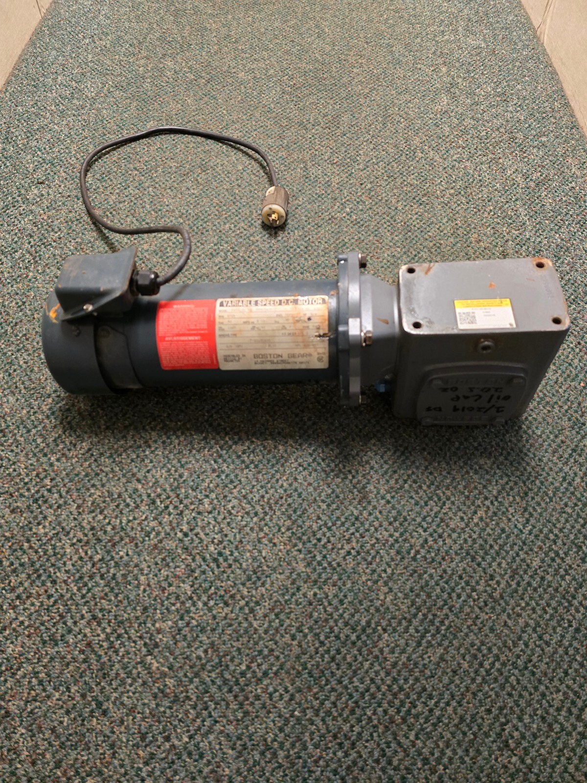 Boston Gear Motor and 700 Series Gear Reducer | eBay