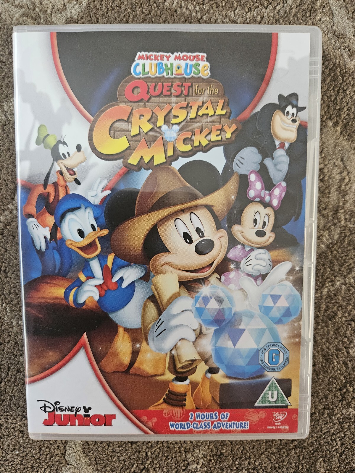 MICKEY MOUSE CLUBHOUSE QUEST FOR THE CRYSTAL MICKEY DVD KIDS 5 EPISODES ...