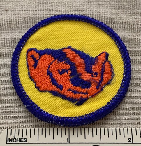 Vintage 1970s-80s BADGER PATROL Boy Scout Uniform PATCH Unit BSA Badge Scouting | eBay