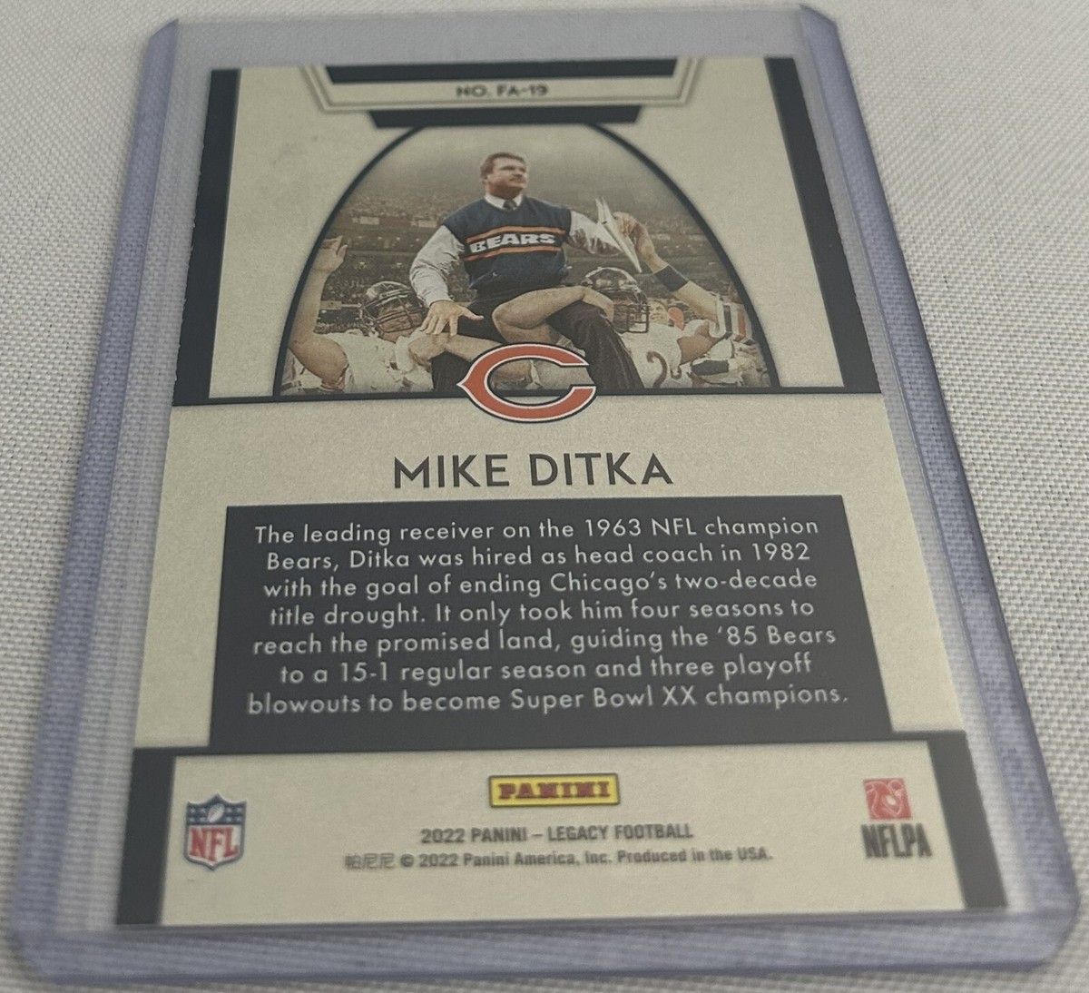 Mike Ditka Babhla Super