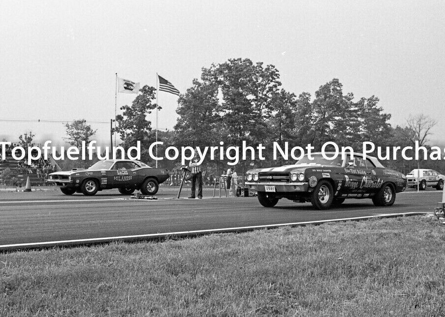 Ray Allen 1970 LS6 Chevelle SS Briggs Chevrolet 8x10 NHRA Photo 1 | eBay