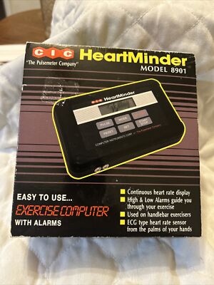 CIC computer instrument Corp HeartMinder Model 8901 Vintage | eBay