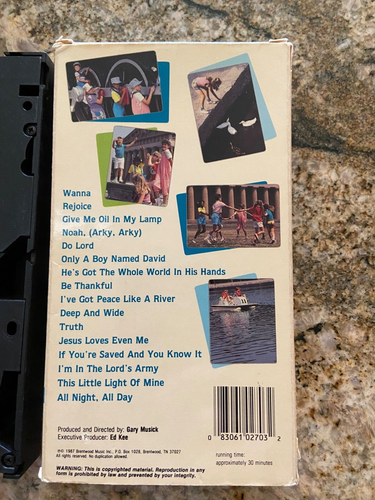 Kids Sing Praise And Zoboomafoo Lot of 2 VHS Tapes | eBay