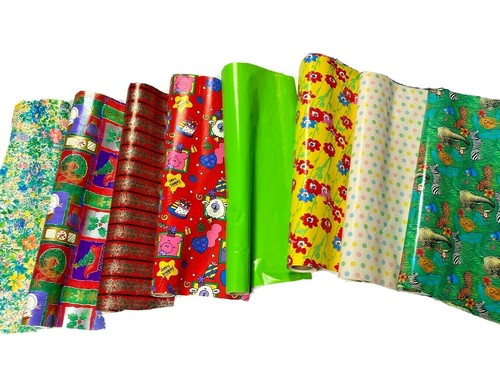 Vintage Huge Lot 16 Designer Gift Wrap Wrapping Paper Mixed High End ...
