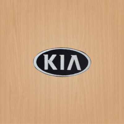embroidery patch, Iron on patch, sew on patch, Kia Black patch, Cars ...