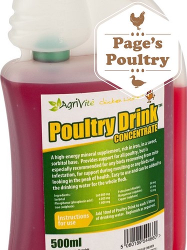 AgriVite Poultry Drink 500ml - Multi Vitamin Tonic - Chicken Lickin ...