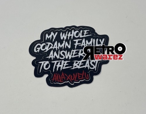 Alla Xul Elu - The Beast 3” Sticker A.X.E. insane clown posse Juggalo ...
