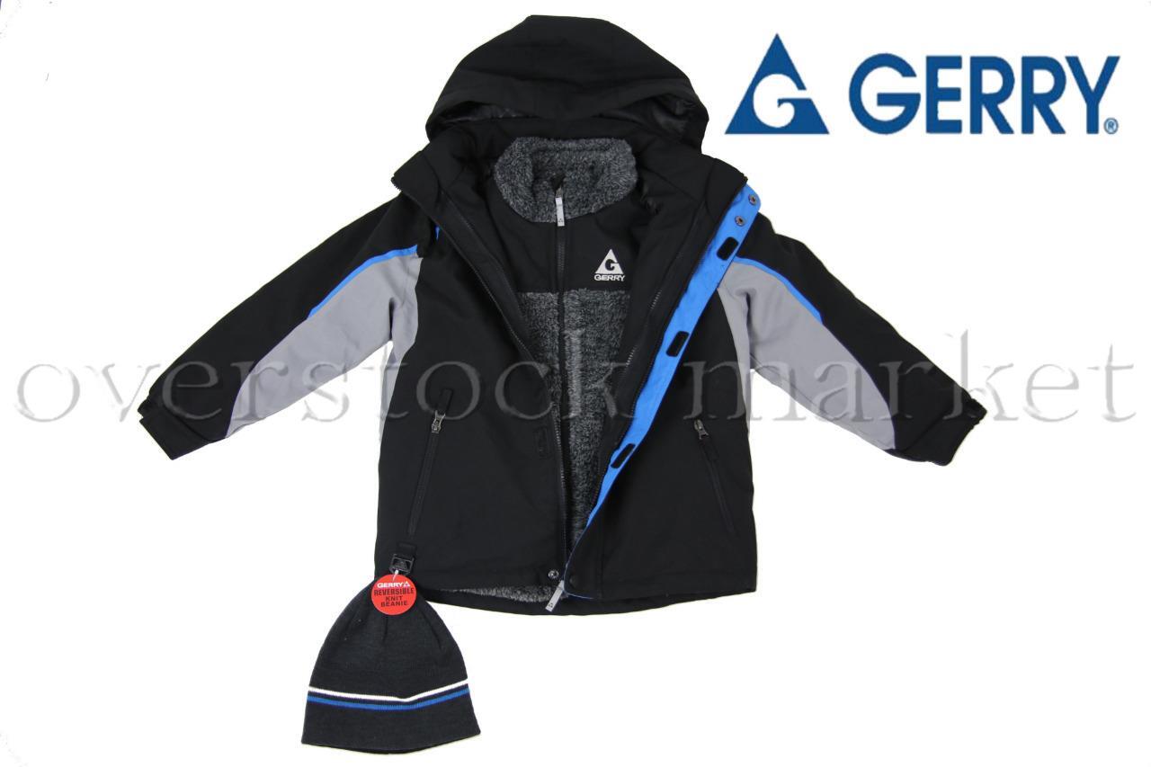 NEW BOYS GERRY STRETCH 3 IN 1 SYSTEM JACKET! FLEECE INNER JACKET ...